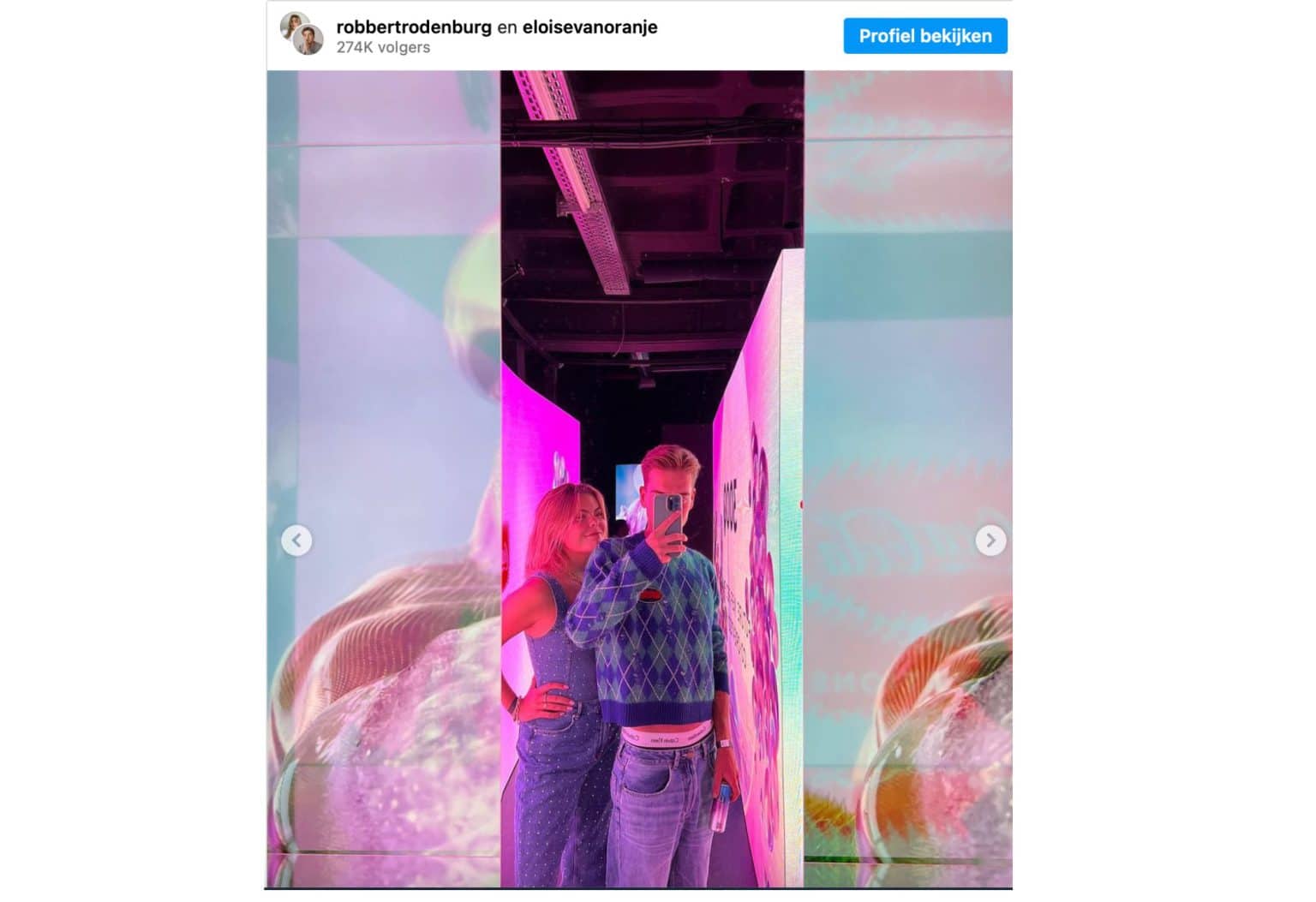 Eloise en Robbert zijn een mooi stel - Royalty Online