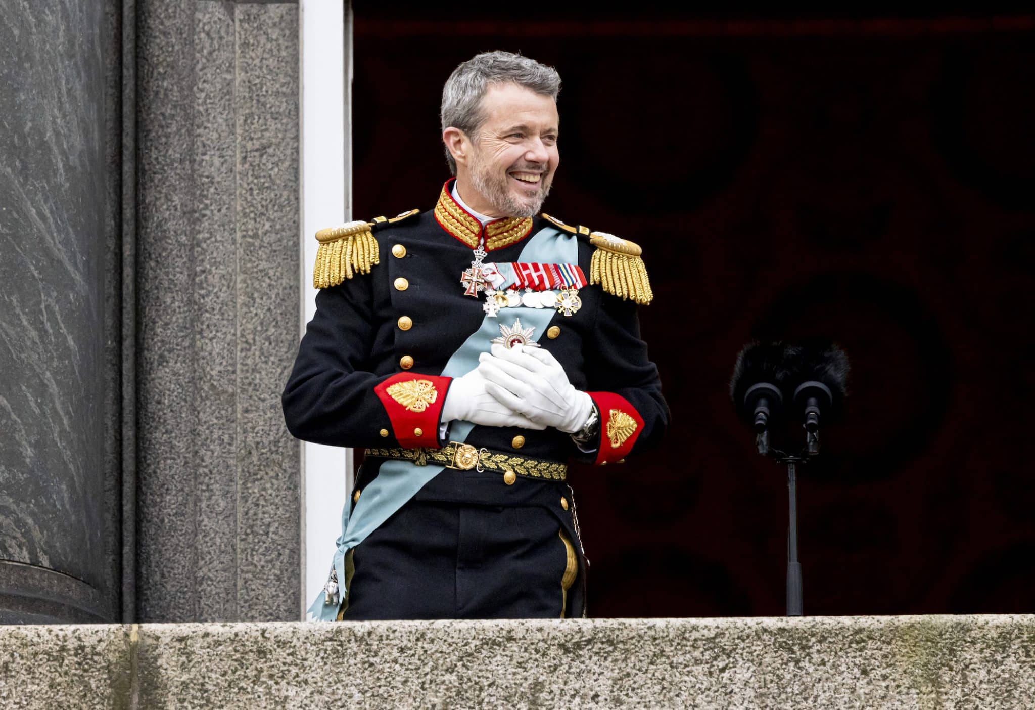 Denen kijken positief terug op eerste jaar van Frederik als koning
