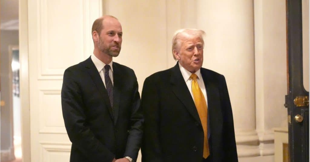 Donald Trump prijst prins William: 'Fantastisch werk'