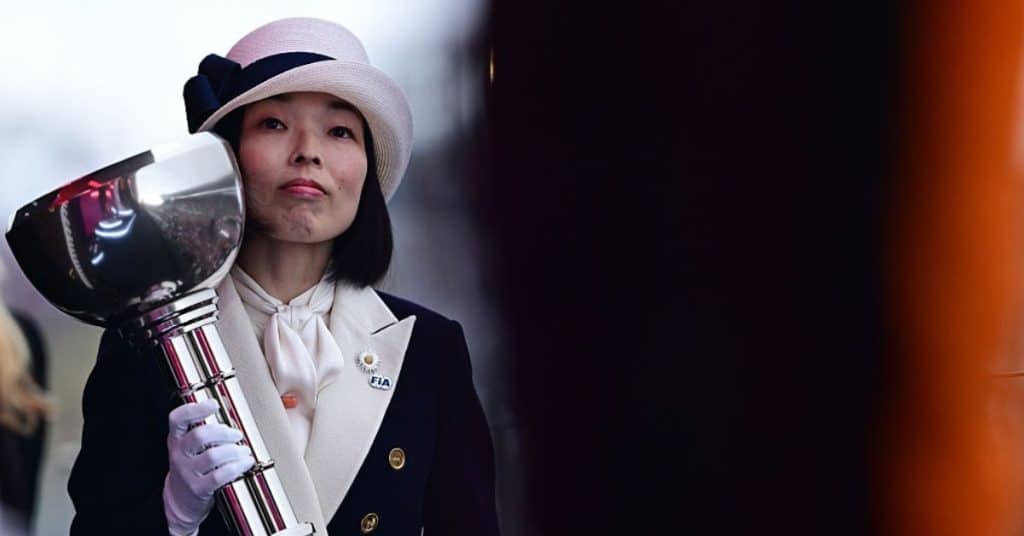 Bijzonder: prinses Akiko maakte opwachting bij Grand Prix Japan