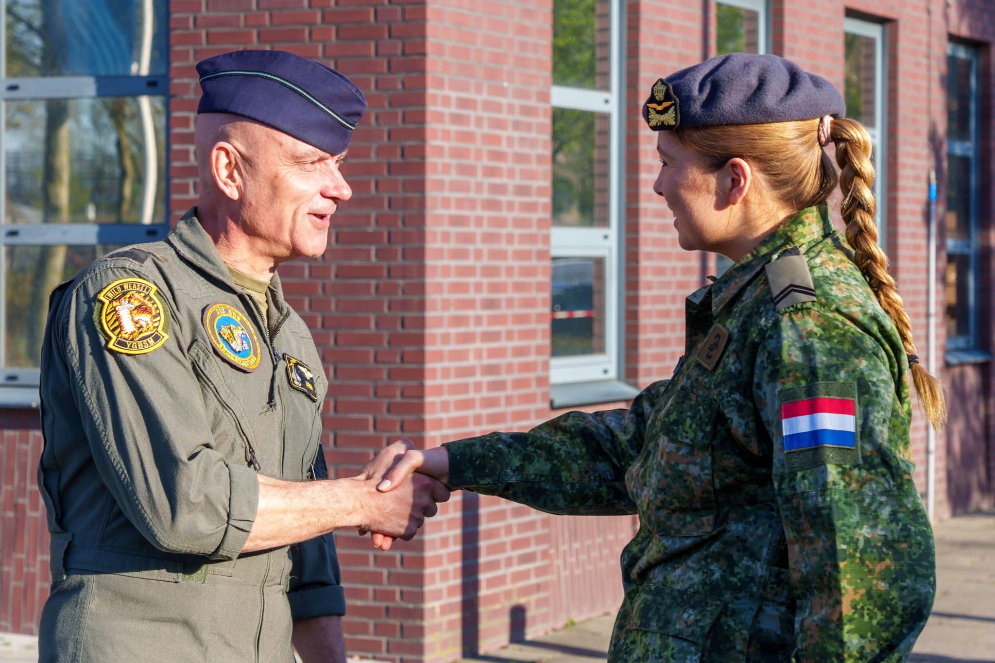 Prinses Amalia begonnen als militair werkstudent bij de Luchtmacht